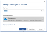 Restore old ‘Save as' dialog for Office 365 apps on Windows PC
